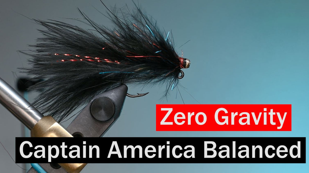 Captain America Zero Gravity Dubbing Balanced Leech Fly Pattern Tutori – Svenddiesel.com