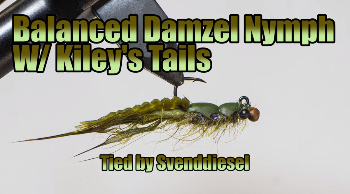The Balanced Damzel Nymph Fly Pattern Tutorial – Svenddiesel.com