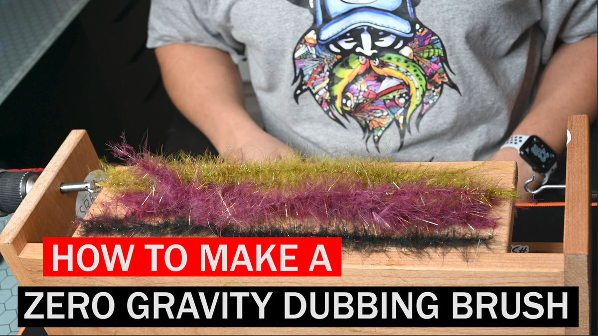 How to make a Zero Gravity Dubbing Brush for Streamers by Svenddiesel – Svenddiesel.com