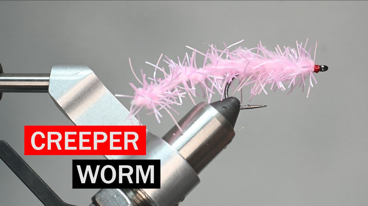 Creeper Worm Fly Pattern Tutorial by Svenddiesel – Svenddiesel.com