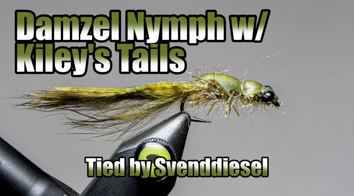 The Exo Skin Damzel Nymph Fly Pattern Tutorial – Svenddiesel.com