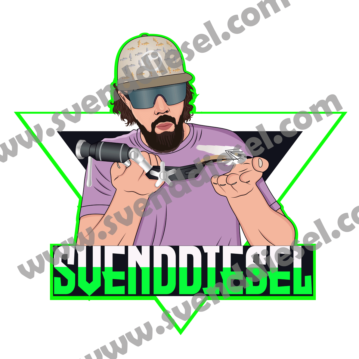 Svenddiesel Fly in Vise Cartoon – SvendDiesel.com