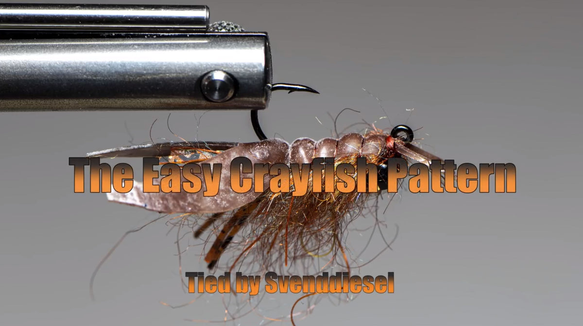 The Easy Crayfish Fly Pattern Tutorial – Svenddiesel.com
