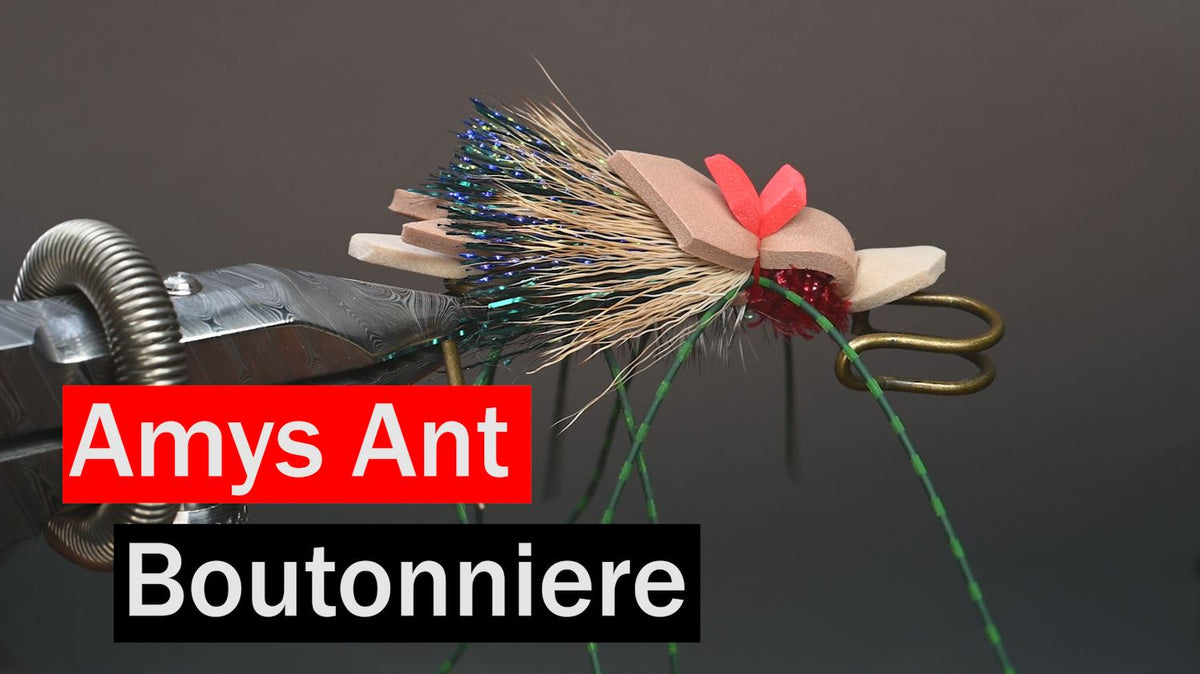 Amys Ant Boutonnere Fly Tying Tutorial – Svenddiesel.com