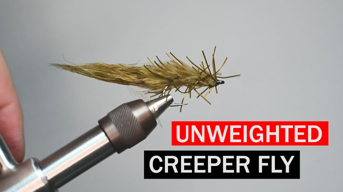 Unweighted Creeper Fly Pattern by Svenddiesel – Svenddiesel.com