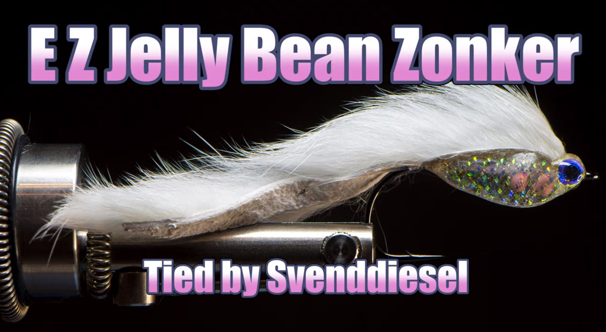 The E Z Jelly Bean Zonker Fly Pattern Tutorial – Svenddiesel.com