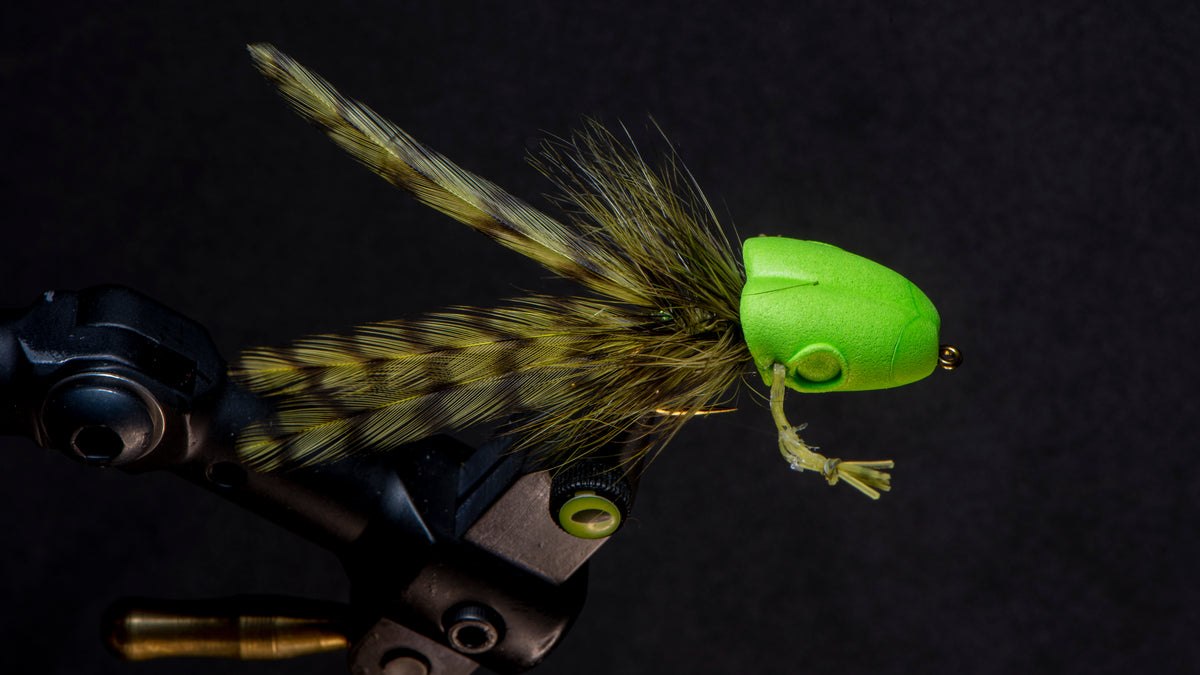 The Freshwater Popper Frog Fly Pattern Tutorial – Svenddiesel.com