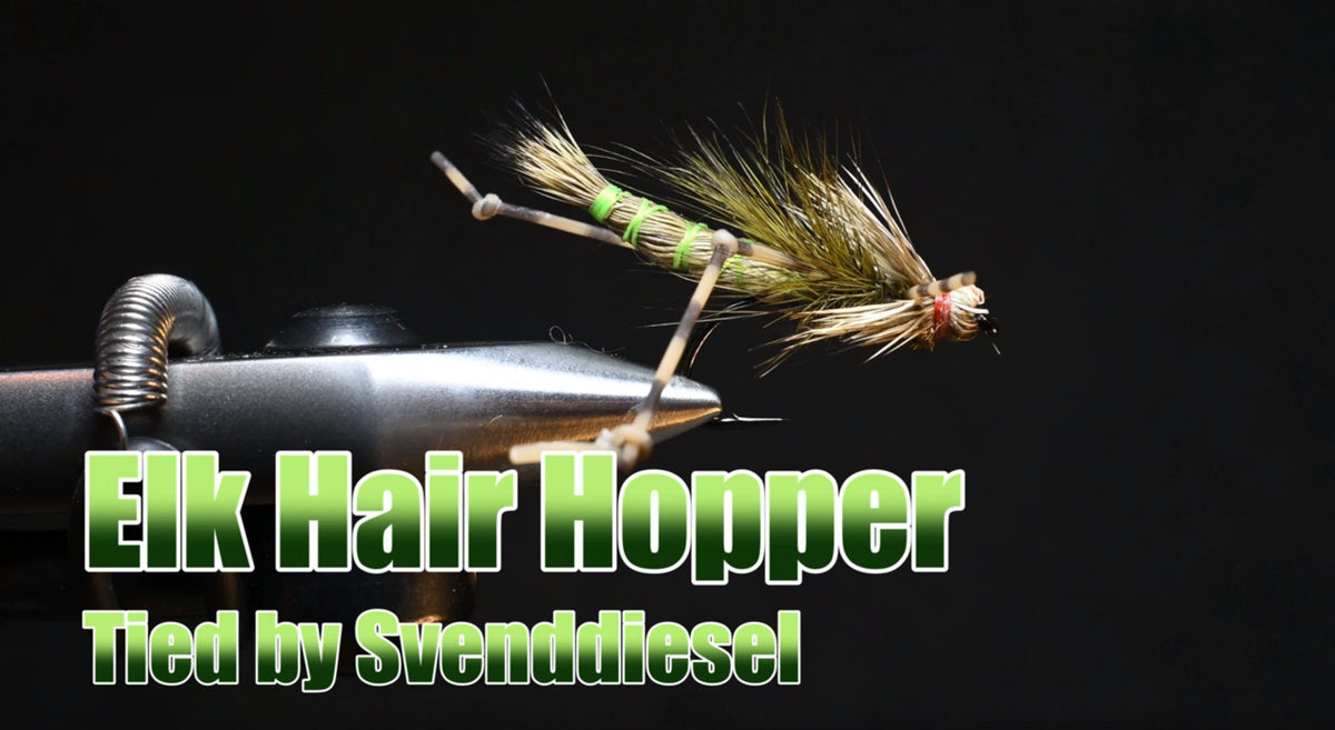 The Elk Hair Hopper Fly Pattern Tutorial – Svenddiesel.com
