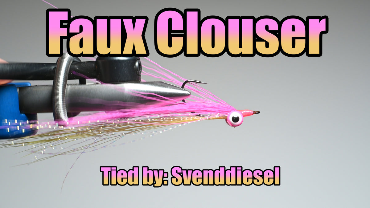 How to Tie A Faux Clouser Fly Pattern – Svenddiesel.com